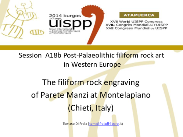 (PPT) The filiform rock engravings of Parete Manzi of Montelapiano ...