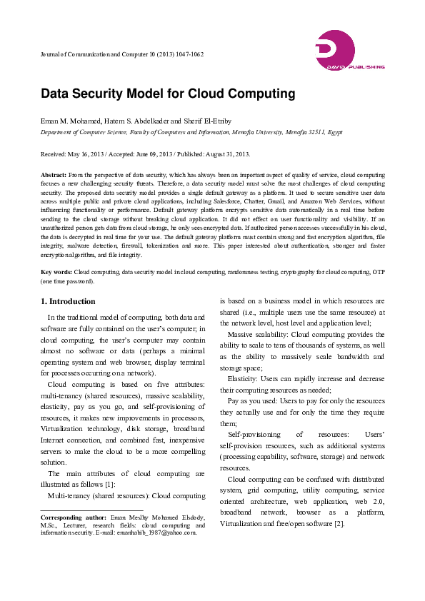 (PDF) 10-Journal of Communication and Computer 10 (2013)