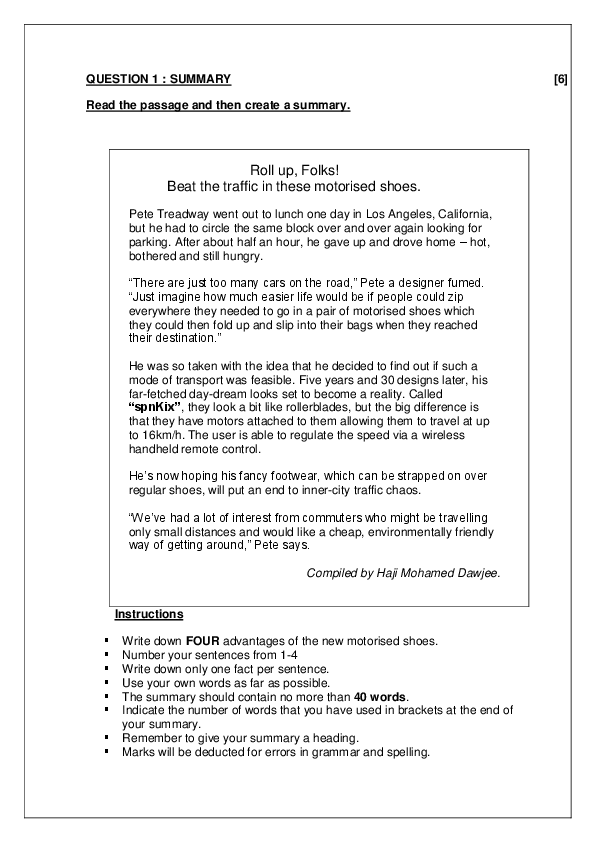 (DOC) English Language Grade 7 | Charlene Baynes - Academia.edu