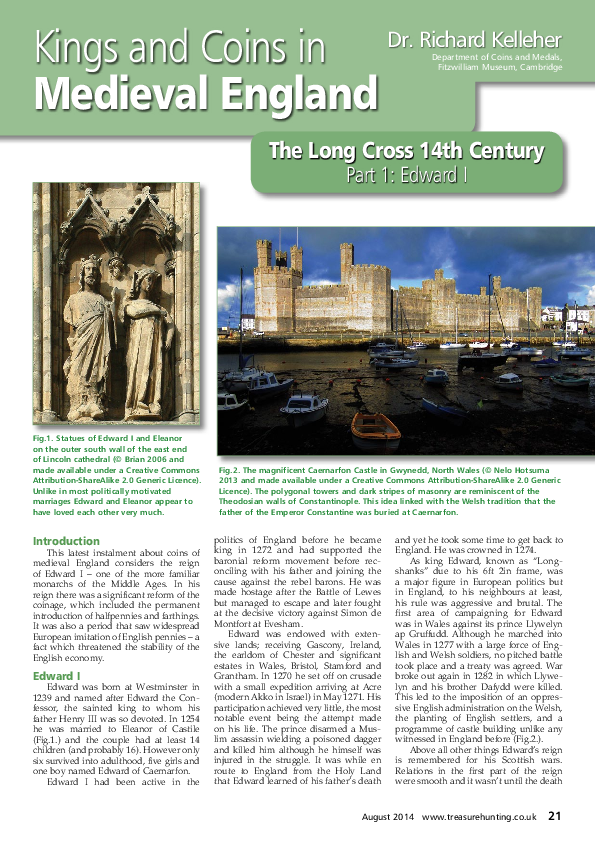 (PDF) Kings and Coins in Medieval England: Edward I