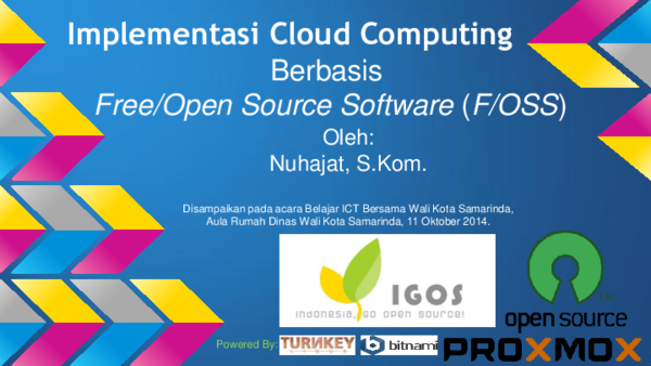 (PDF) IMPLEMENTASI CLOUD COMPUTING BERBASIS FREE OPEN SOURCE SOFTWARE