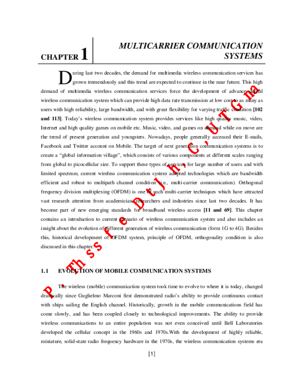 (PDF) MULTICARRIER COMMUNICATION SYSTEMS