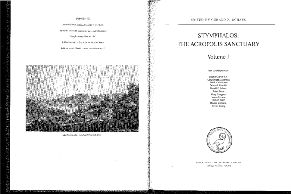 (PDF) Sculpture from Stymphalos Acropolis 2014