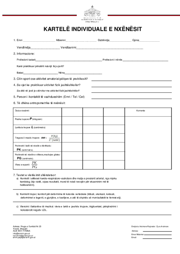 (DOC) 2. Kartela Individuale e Nxenesit