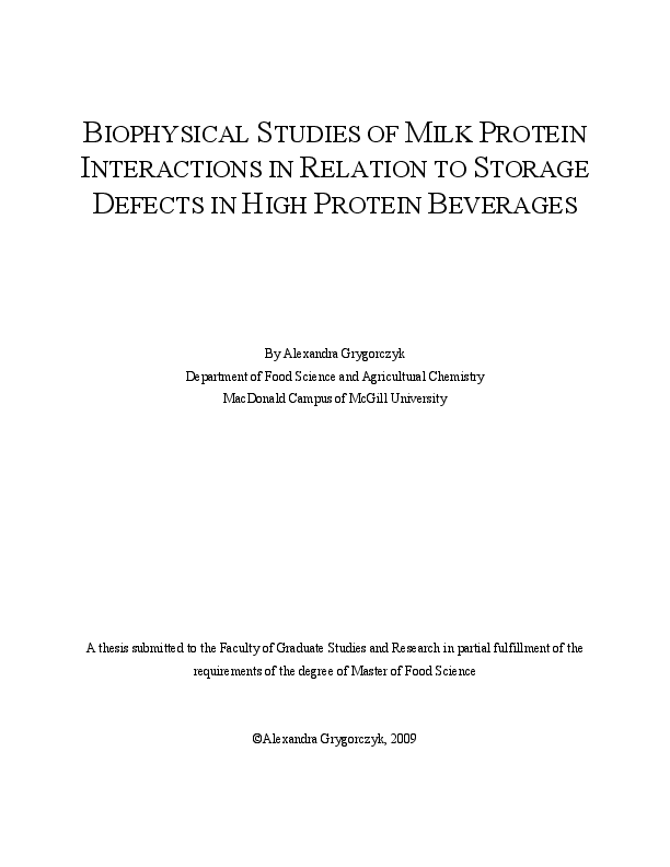 (PDF) Age Gelation of UHT Milk | Z Jeff Chen - Academia.edu