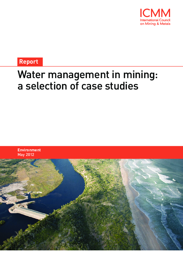 (PDF) Water Case Studies