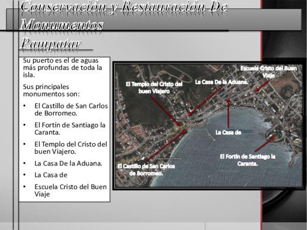 (PPT) Conservacion y Restauracion De Monumentos en Pampatar
