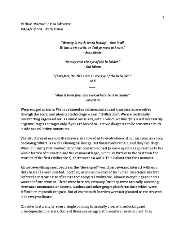 (DOC) Mind-Forged Manacles