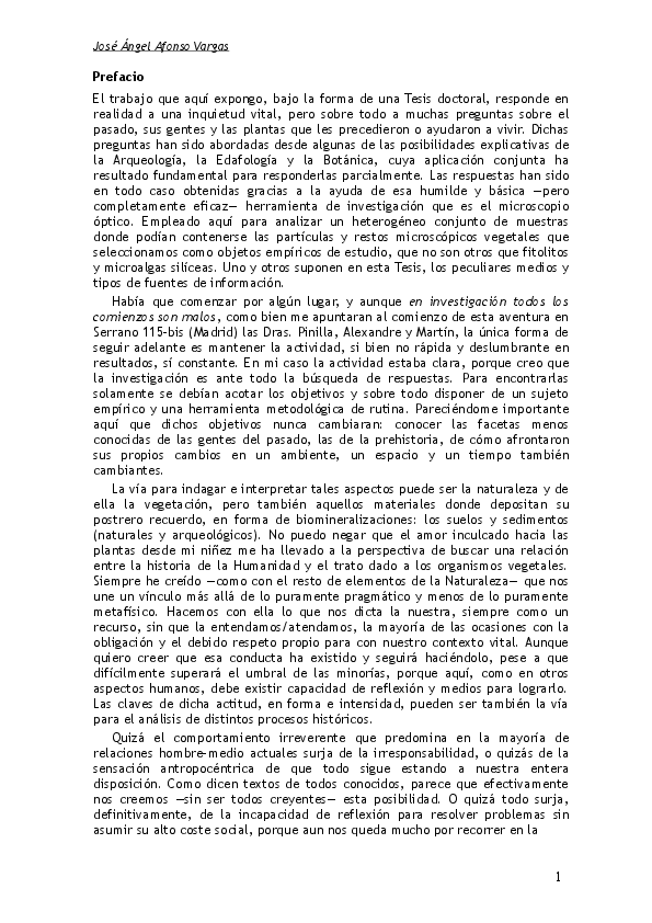 (DOC) Prefacio, Abstract, Frontispicio, Estructura.