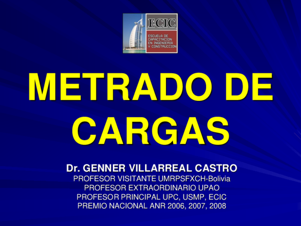 (PDF) METRADO DE CARGAS