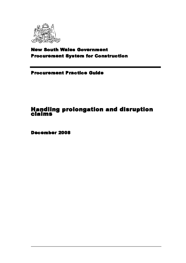 (DOC) Handling prolongation claims (3)