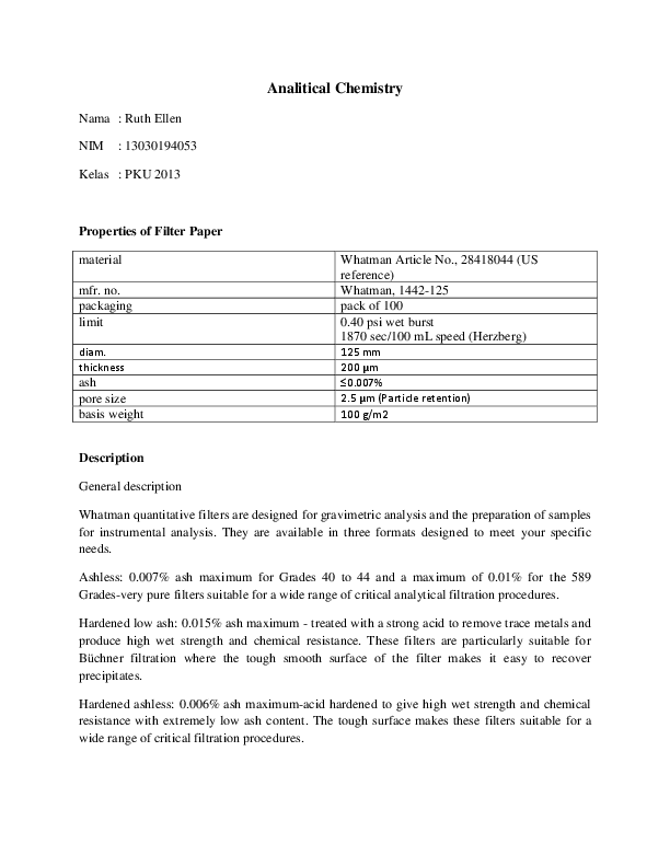 (DOC) Ukuran Buchner dan kertas saring