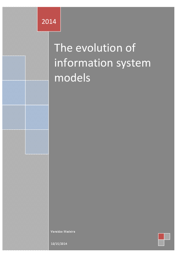 (DOC) The evolution of information system models