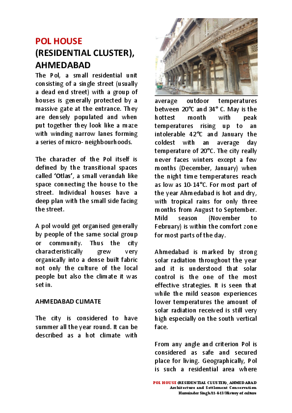 (PDF) POL HOUSE (RESIDENTIAL CLUSTER)