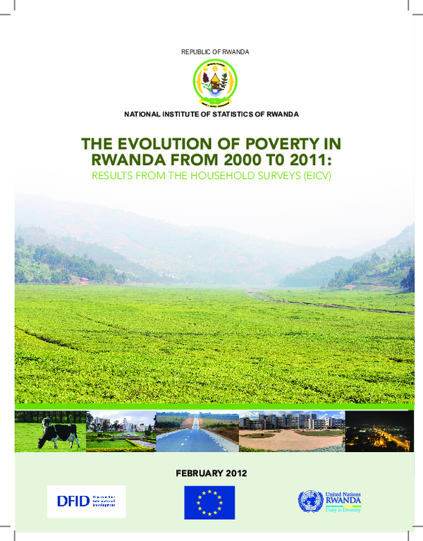 (PDF) THE EVOLUTION OF POVERTY IN RWANDA FROM 2000 T0 2011: RESULTS ...