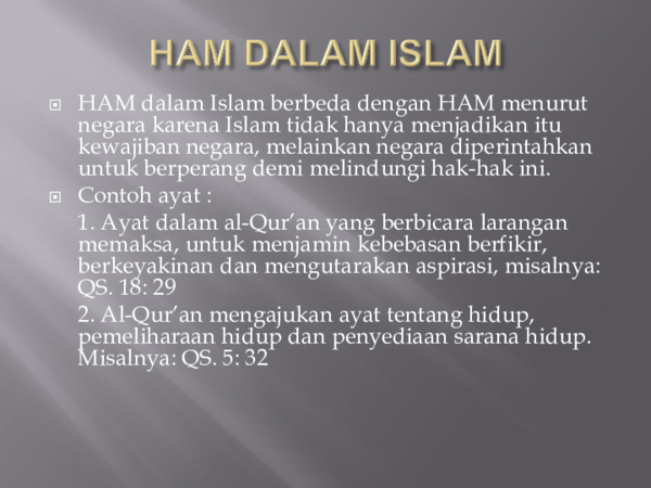 (PPT) ham dalam islam
