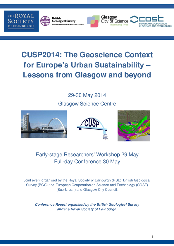 (PDF) National to urban scales of subsurface modelling in the ...