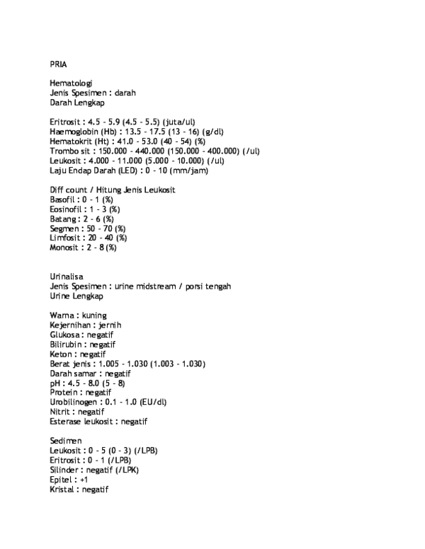 (DOC) HASIL LAB NORMAL