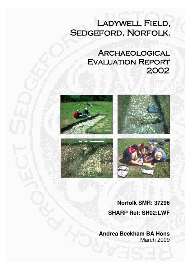 (PDF) Beckham, A. 2009: Ladywell Evaluation Report SHARP Sedgeford