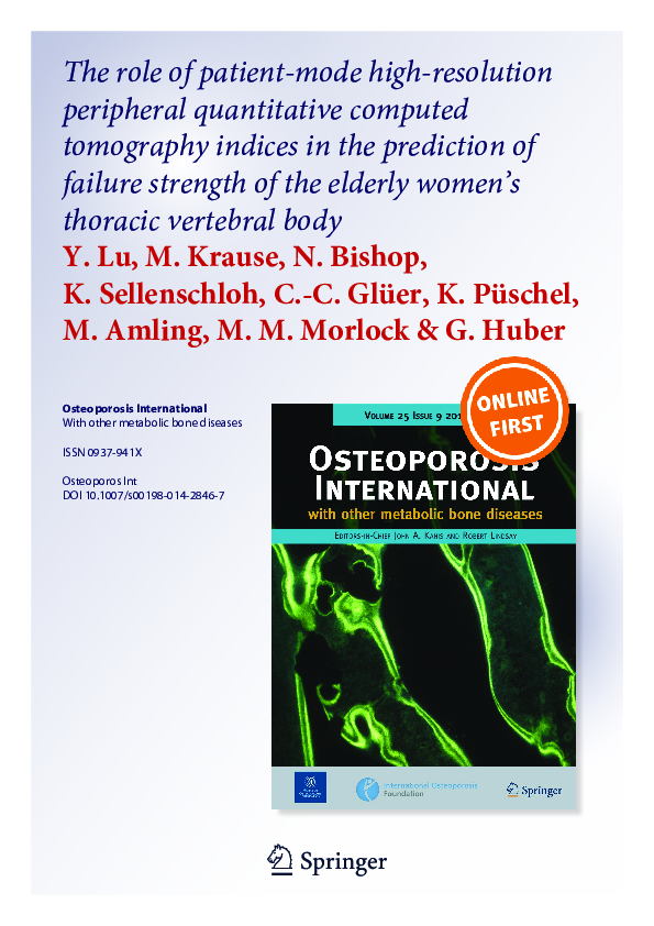 (PDF) The role of patient-model high-resolution peripheral quantitative computed tomography ...