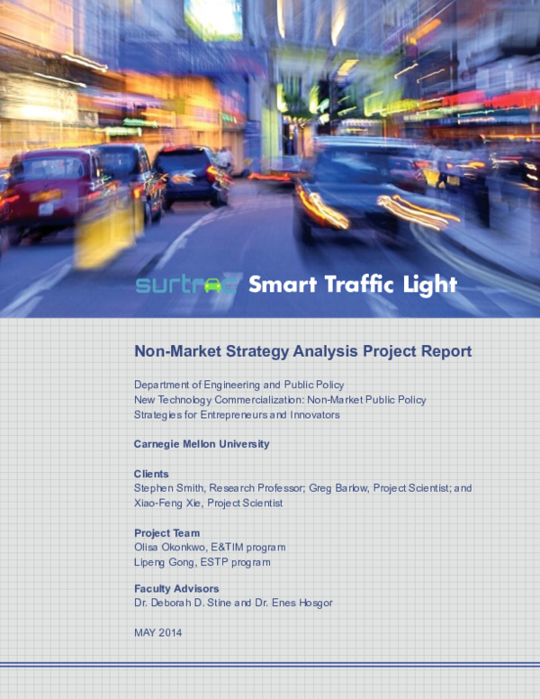 (PDF) Non-Market Strategy Analysis Project Report ! Department of ...