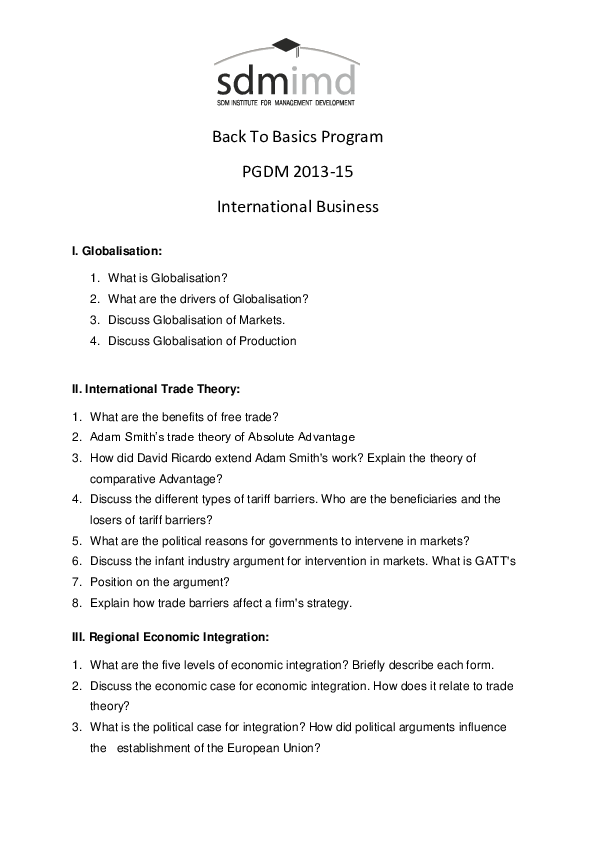 (PDF) Back To Basics Program