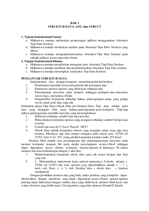 (PDF) struktur data