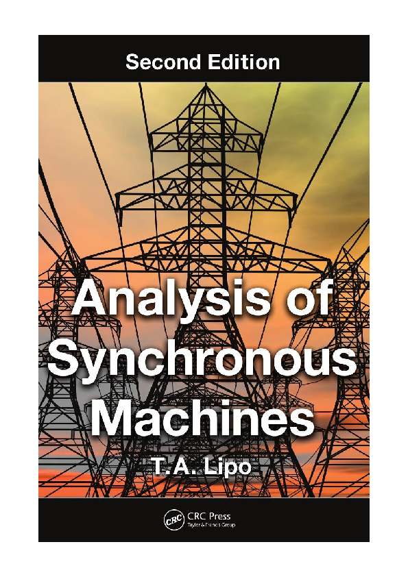 (PDF) Analysis of Synchronous Machines