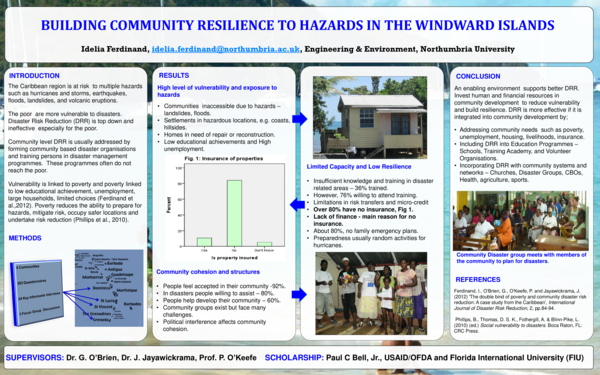 (PDF) Community Resilience_Poster