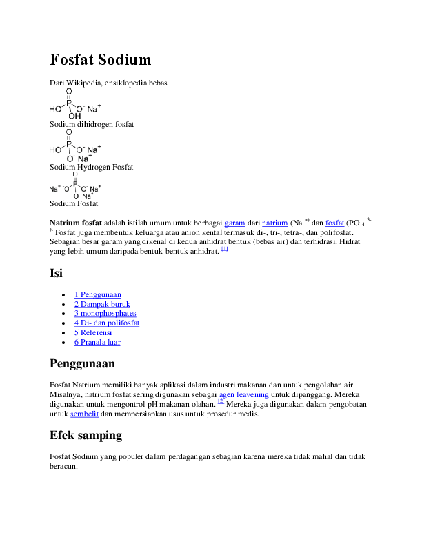 (DOC) Fosfat Sodium