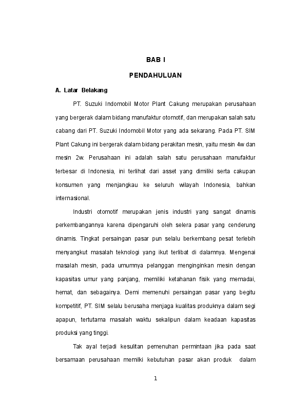 (DOC) bab 1 laporan kp