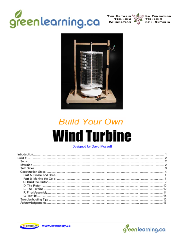 (PDF) Wind Turbine Wind Turbine
