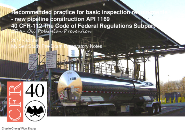 (PDF) Understanding Api 1169 part 40 cfr 112 epa-oil pollution ...