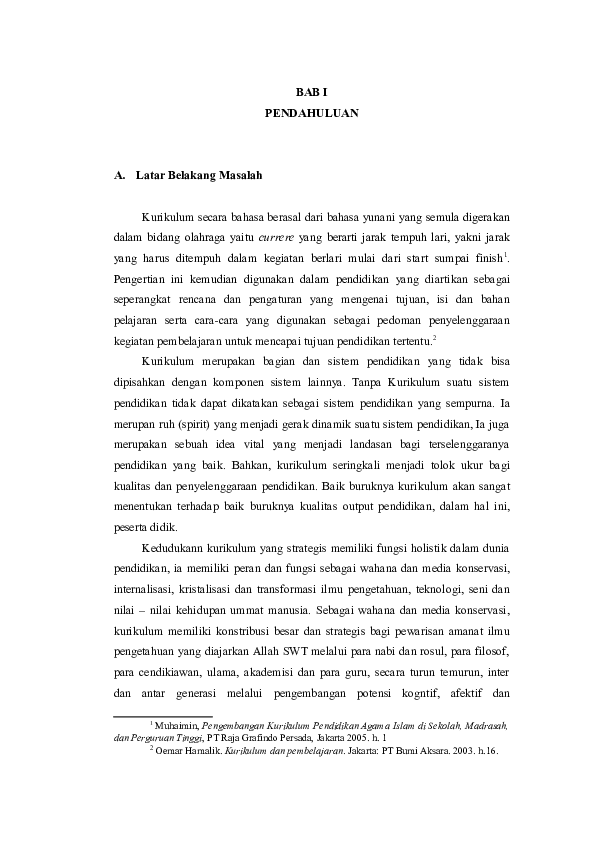 (DOC) komponen kurikulum