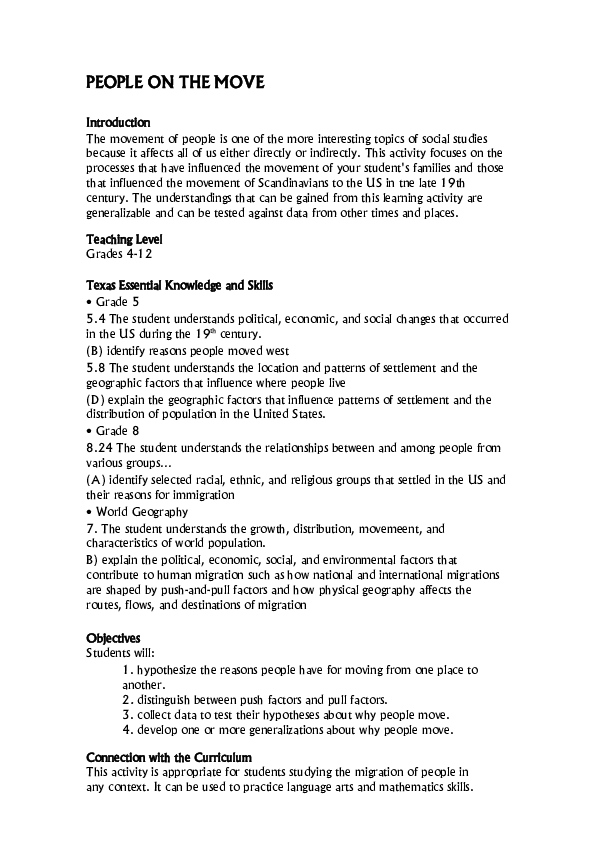 (PDF) PEOPLE ON THE MOVE