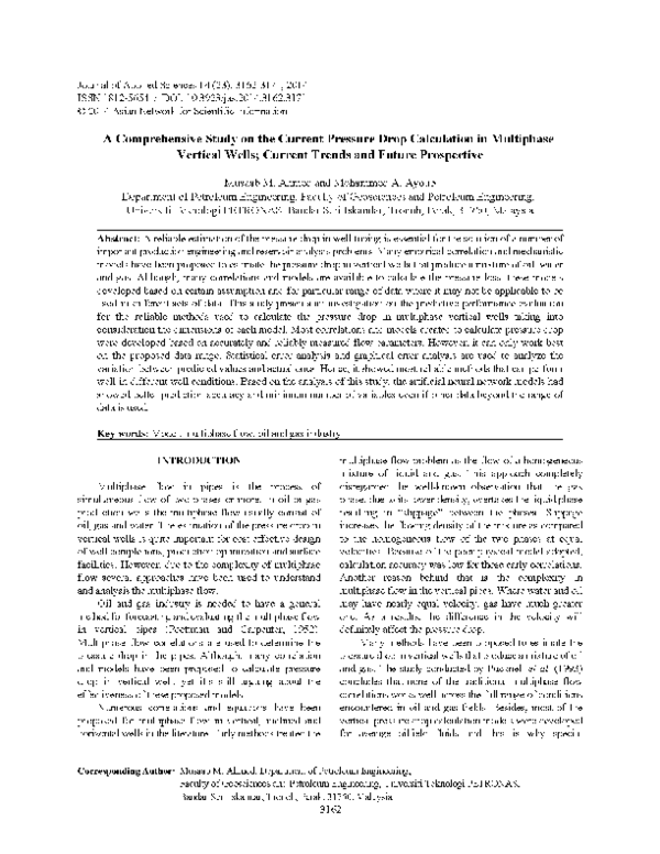 (PDF) Development of a Universal Pressure Drop Model in Pipelines Using Group Method of Data ...