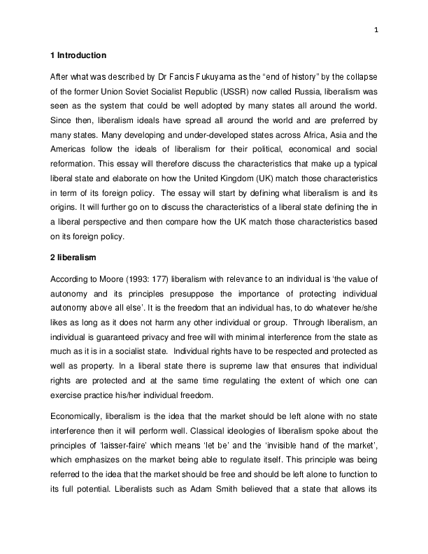 (DOC) characteristics of a typical liberal state