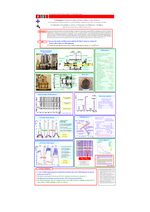 (PDF) Oscilloscope display of DNBI parameters