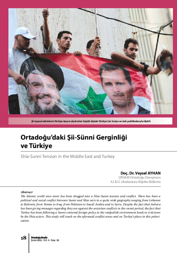 (PDF) Sii sunni ve turkiye