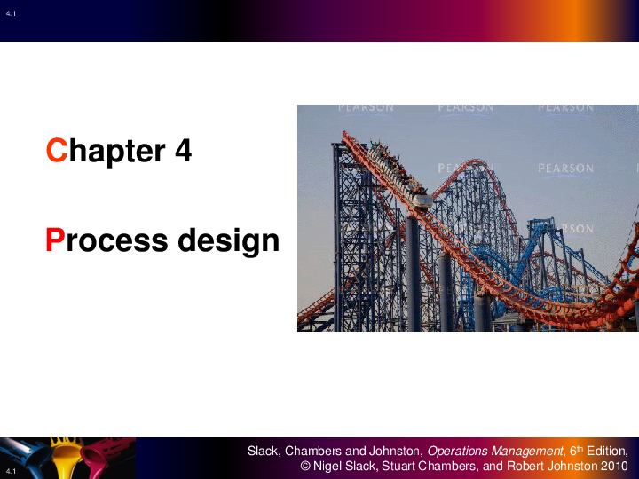 (PDF) Operation management - chapter4/ slack