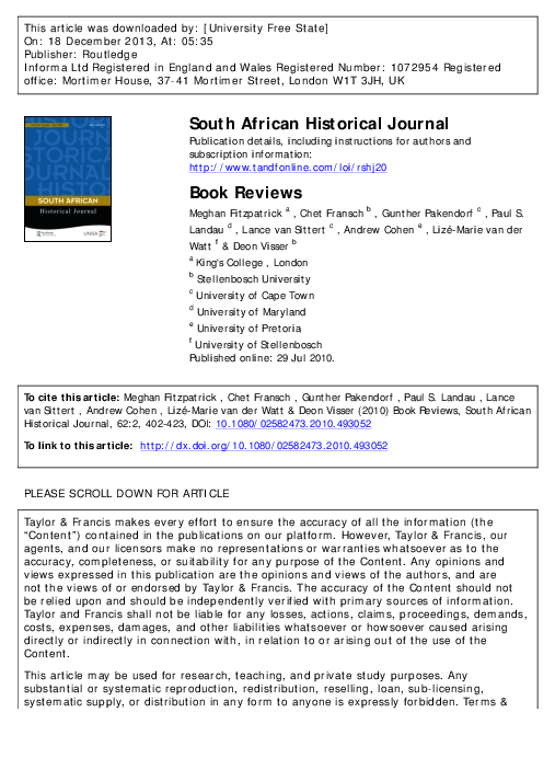 (PDF) Decolonization and its Impact: A Comparative Approach to the End ...