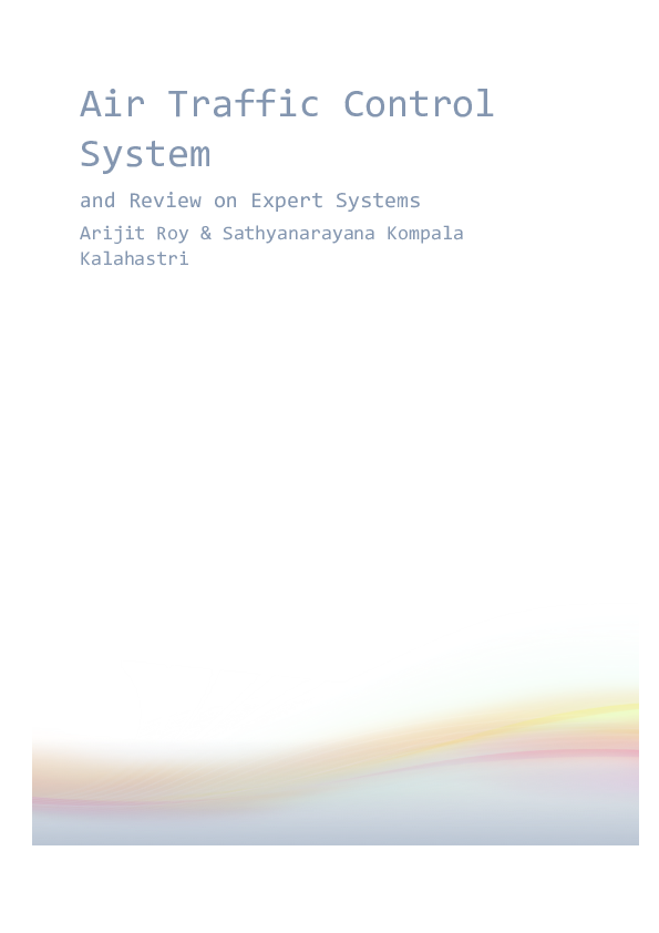 (PDF) Air Traffic Control System