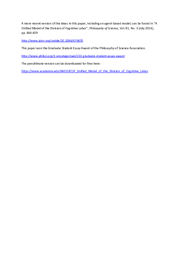 pdf-the-division-of-labor-in-science-the-tradeoff-between