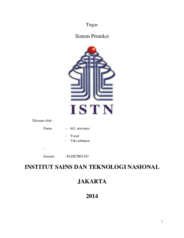 (DOC) Tugas Sistem Proteksi