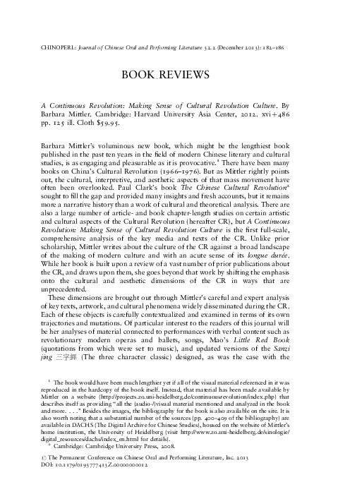 (PDF) Review of "A Continuous Revolution