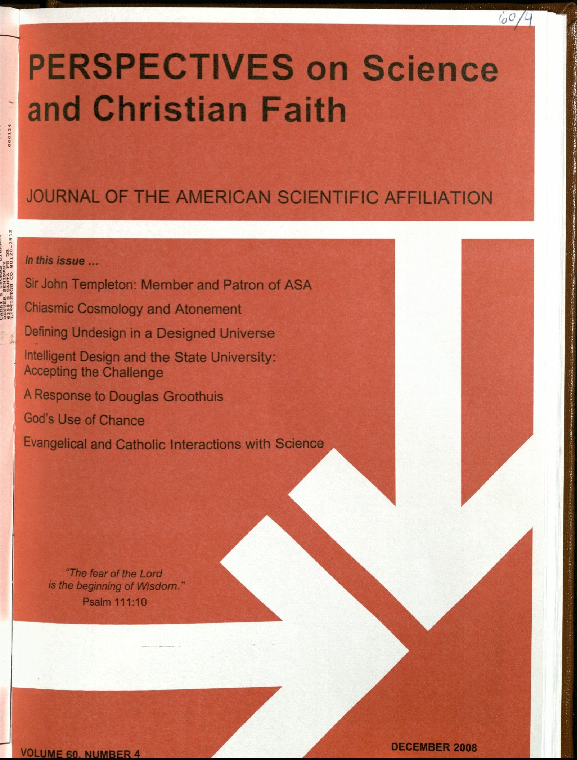 (PDF) Intelligent Design at the Secular University