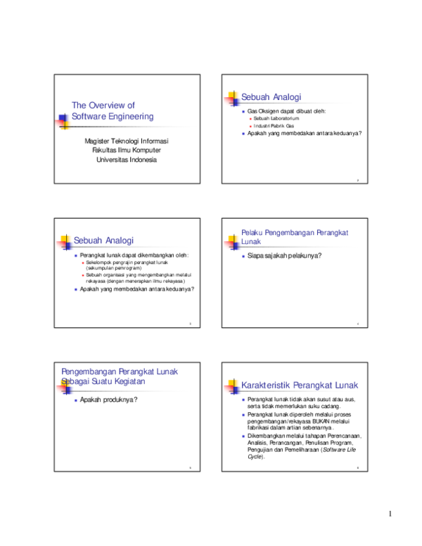 (PDF) The Overview of Software Engineering