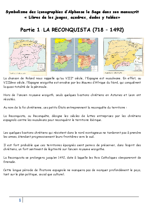 (PDF) Alphonse X - Le livre des Jeux : Symbolique des Iconographies