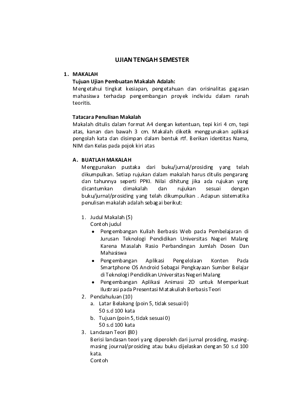 (DOC) Tugas Pengganti UTS