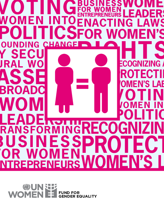 (PDF) UNWomen Fund for Gender Equality Mission Brochure 2012